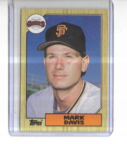 1987 Topps #21 Mark Davis San Francisco Giants | eBay