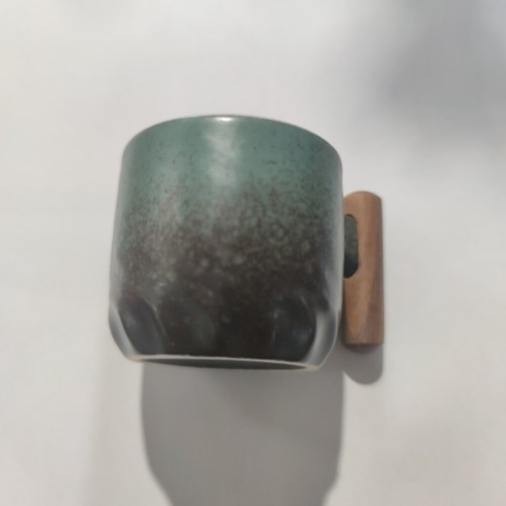 Gradient Glaze Ceramic Retro Coffee Cup Ceramics Ceramic Coffee Mug ...