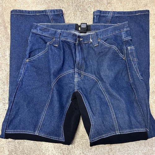 Xelement Motorcycle Jeans Mens Sz 36 Waist EC Blue Denim 32 Inseam | eBay