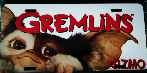 gizmo , gremlins , decorative front license plate | eBay