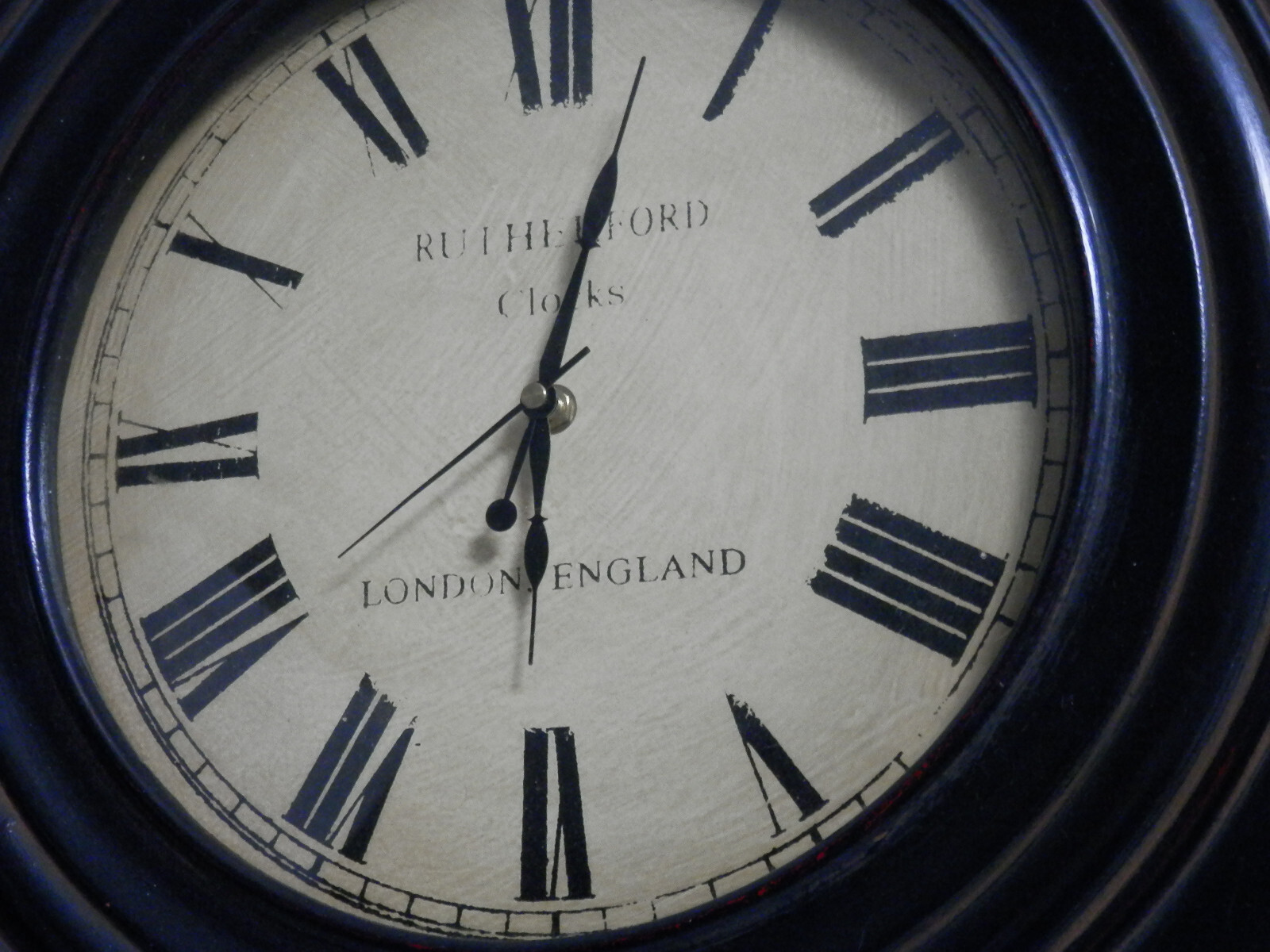 London England Rutherford Wall Clock 23" diameter | eBay