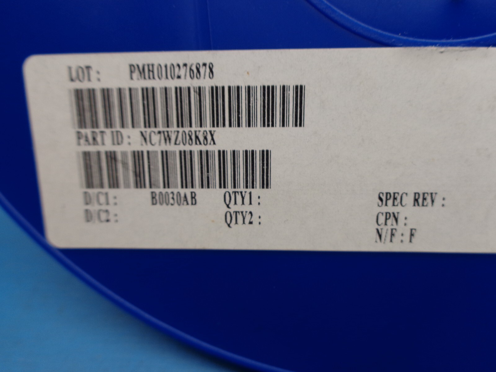 (2275) NC7WZ08K8X FSC UHS DUAL 2 INPUT AND GATE 8 PIN VFSOP NC7WZ08K8 ...