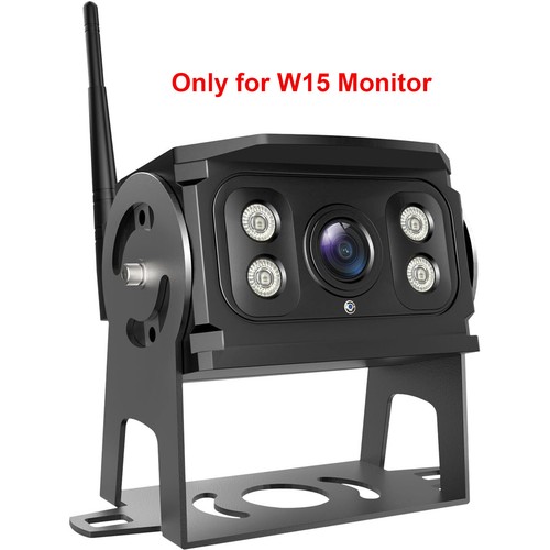 [Works with W15 Monitor Only]: Wireless Backup Camera HD 1080P Rear ...