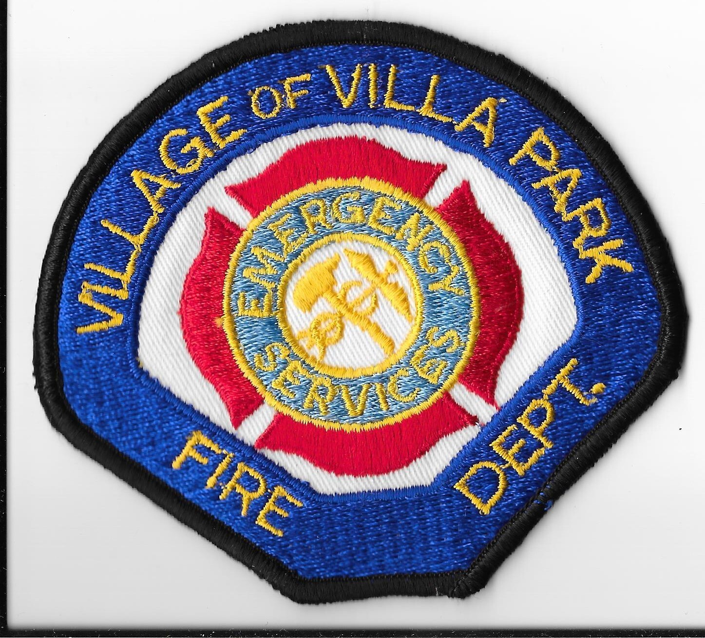 Village of Villa Park Fire Department, Illinois Shoulder Patch V2 | eBay