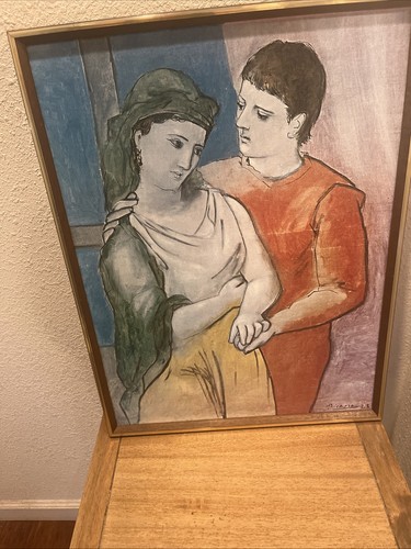 Vintage Print On Canvas “ The Lovers” By Pablo Picasso 1923 LOCAL ...
