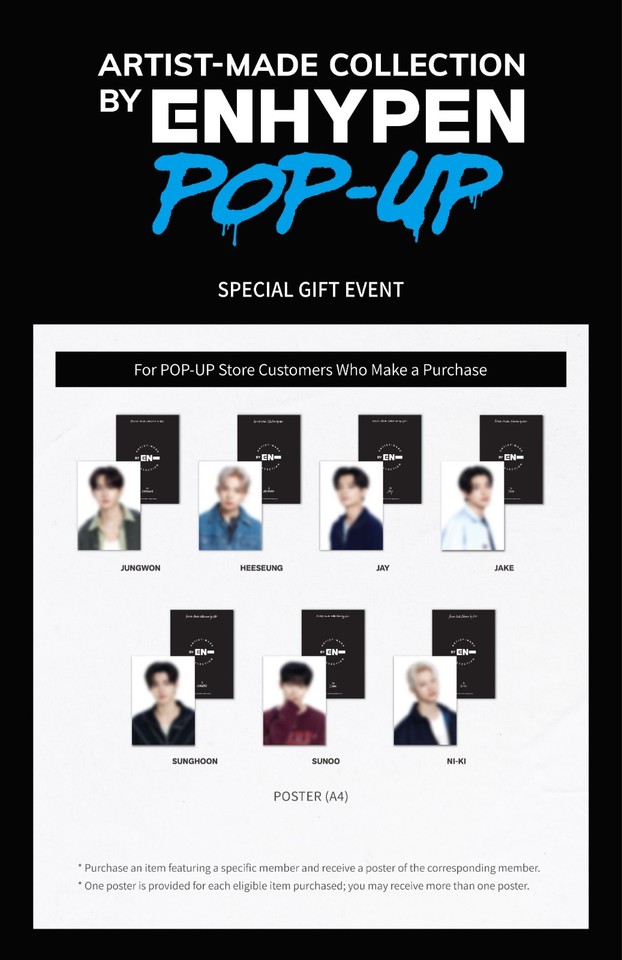 [ In Hand ] Artist-Made Collection by ENHYPEN OFFLINE POP-UP Official ...