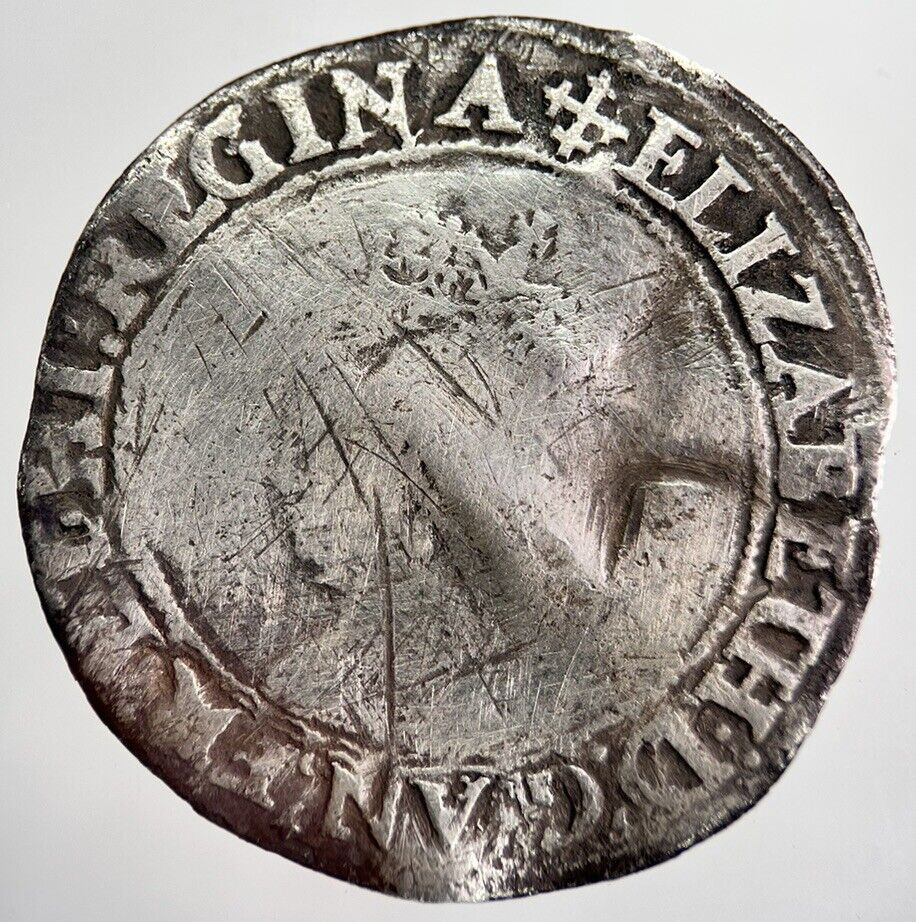 Elizabeth I 1st Shilling Hammered Silver Coin | Collectable Grade ...