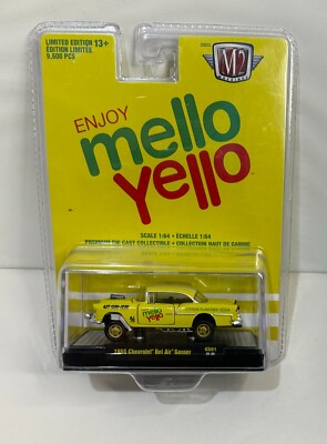 M2 Machines Mello Yello 1955 Chevrolet Bel Air Gasser GS01 21-02 | eBay
