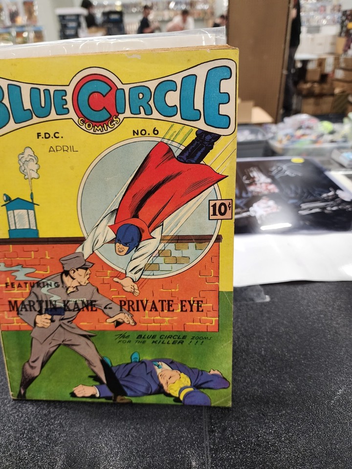 Blue Circle Comics # 6. 1945. Rare Prison Break Issue | eBay