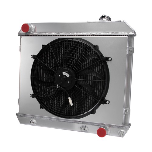 284 3 Row Radiator Shroud Fan For 1963-66 Chevy C10 C20 C30 K10 K20 K30 ...