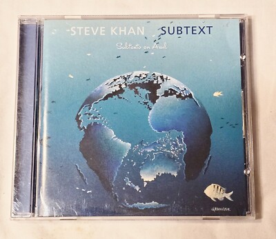 Steve Khan Subtext CD Subtexto En Azul 26245407527| eBay