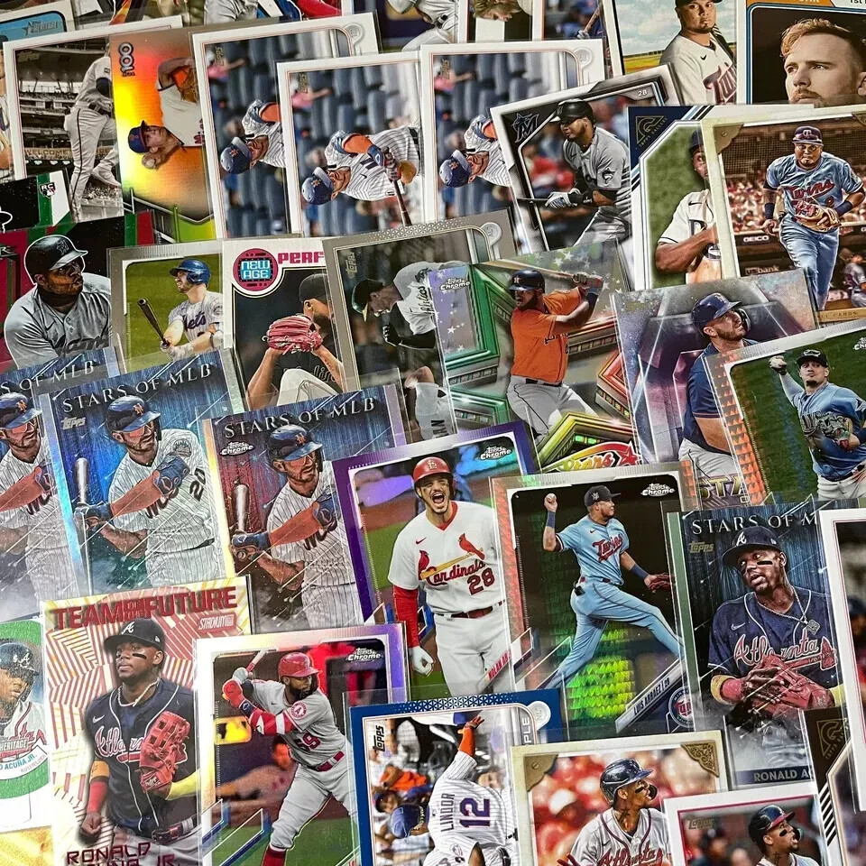 MLB Baseball Mystery Pack - 5 Cards | Bobby Witt Jr. /90 Chase (1:20 ...