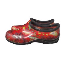 Sloggers 5104RD07 Womens Garden Shoe Paisley Red Size 7 for sale online ...