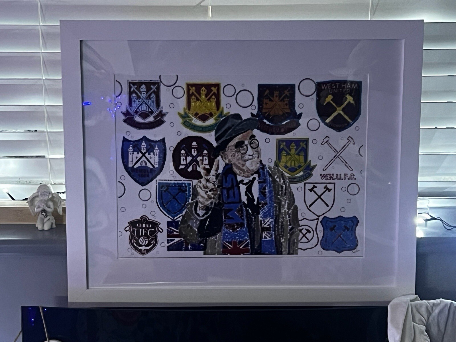 West Ham / Alf Garnett / Upton Park Framed Prints. Frame 20” X 16 ...