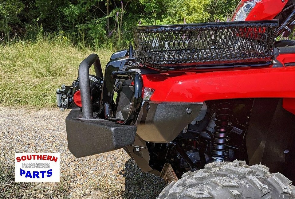 STRONG MADE WINCH SERIES FRONT BUMPER HONDA RUBICON 500 IRS MODELS 2015 ...