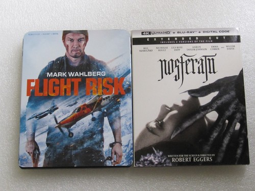 Nosferatu - Extended Cut (4K Ultra HD + Blu-ray + Flight Risk-4k-UHD ...