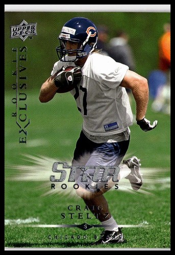 2008 Upper Deck Rookie Exclusives #RE11 Craig Steltz Chicago Bears | eBay