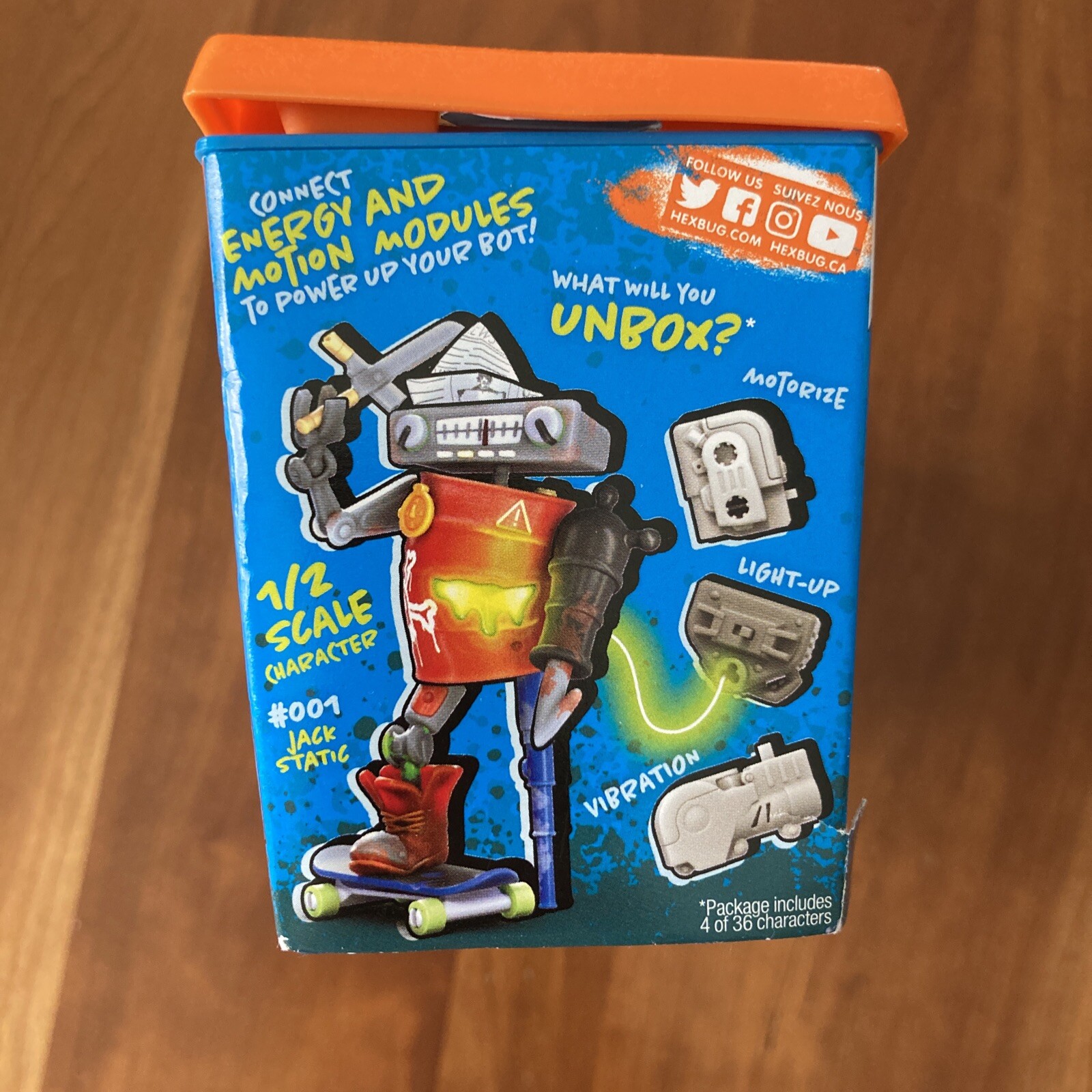 Hexbug Junkbots Industrial Dumpster Assortment Kit 4 Surprise Bot Set ...