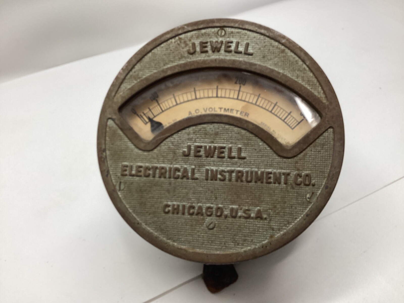 Antique Voltmeter Jewell Electrical Instrument Company Chicago, U.S.A ...
