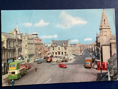 Postcard The Square Fraserburgh Scotland Posted 1971 to Vancouver ...