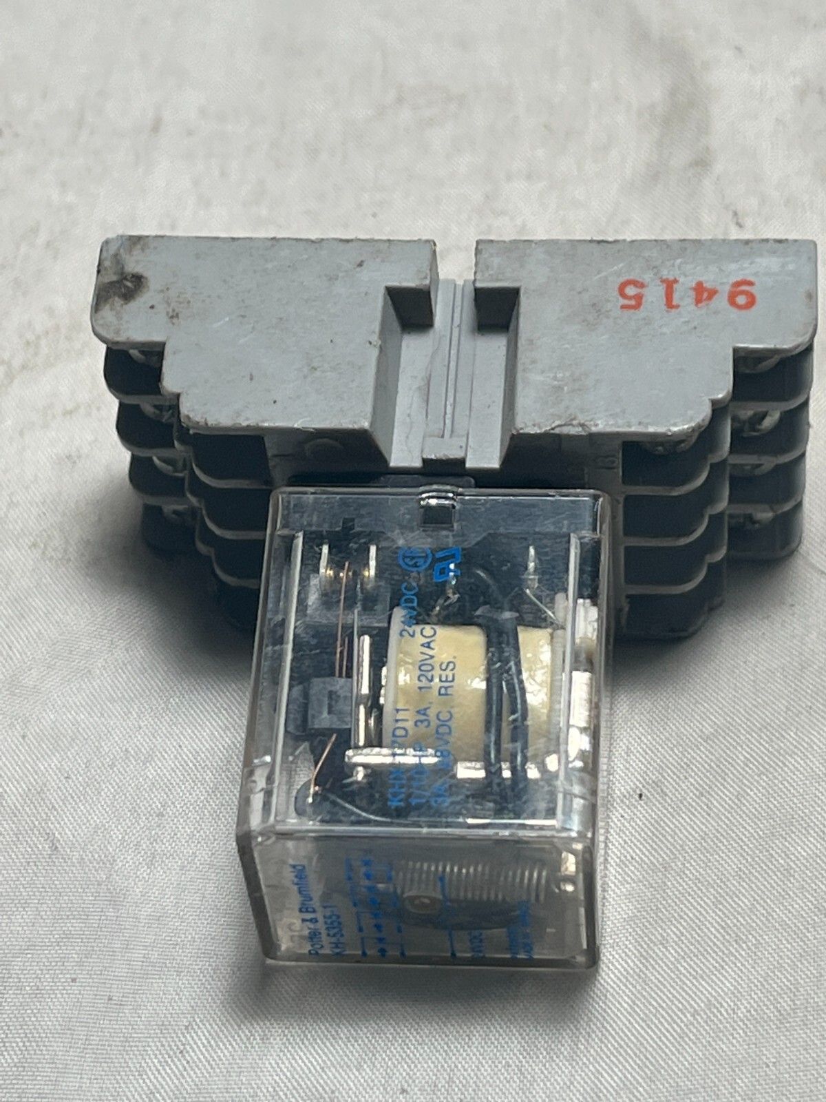 AMF Potter Brumfield KH-5355-1 Cube Relay 24 V DC WITH 9415 | eBay
