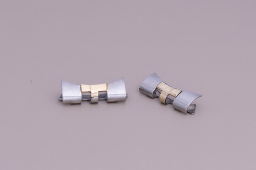 Rolex 20mm Two tone jubilee end piece set FCD15220 | eBay