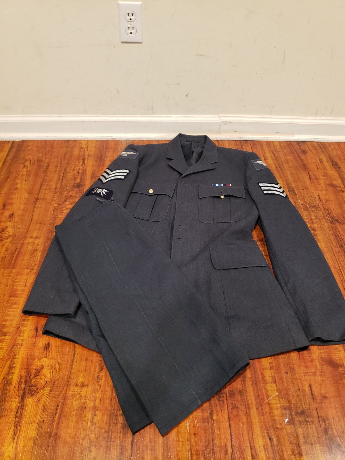 British army uniform Air Force RAF Formal jacket blue… - Gem