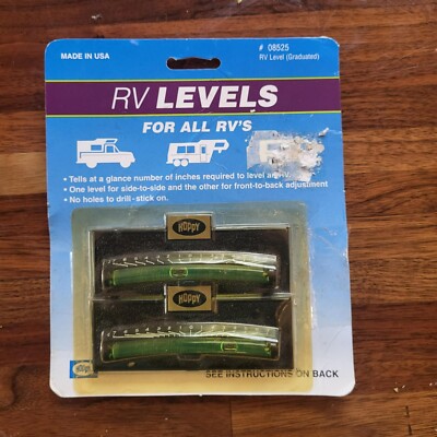 Graduated RV Levels Hoppy Made In USA Number 08525 | eBay
