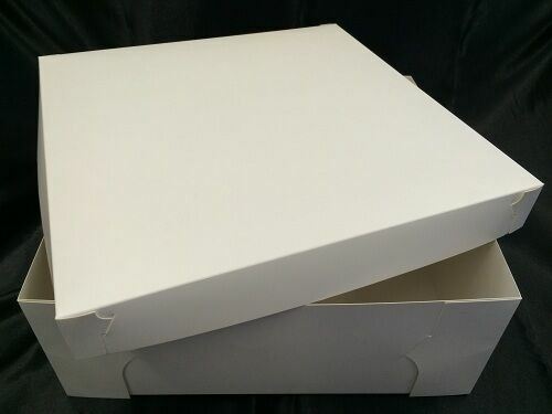 CAKE DECORATING CAKE BOXES 14x14x6" 10Pk Cupcake Cake Boards Wedding Tall Boxes | eBay