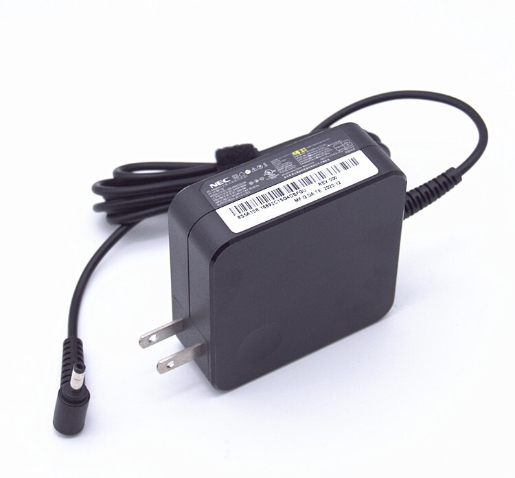 NEC Laptop AC Power Adapter 65W Output 20V 3.25A 4.0mm Barrel Port ...