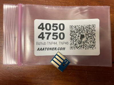 Toner Chip for Konica Minolta TNP44, TNP46, Bizhub 4050, 4750 Refill | eBay