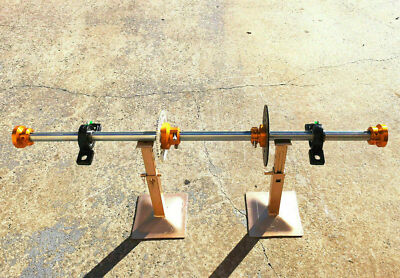 1000mm 30mm Solid Axle Sprocket Disc Kit Go kart Buggy Mini Hotrod ...