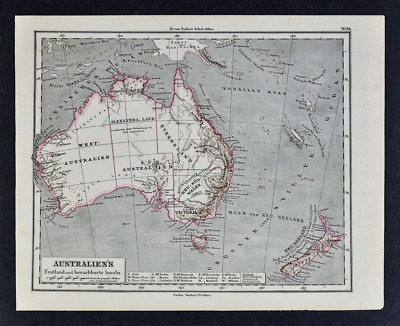 Map Sydney Melbourne Australia Map Of 'Australia South East' Plate