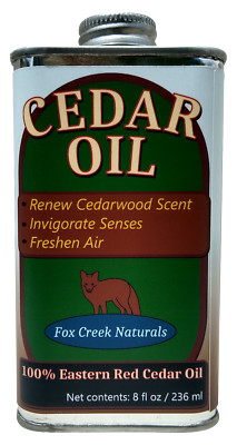 8oz Cedar Oil Can - Essential Eastern Red Cedar Wood (juniperus ...