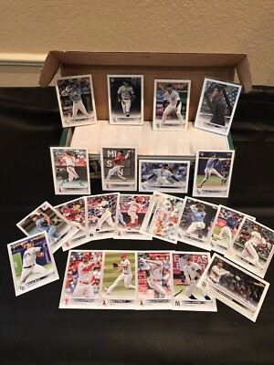 2022 Topps Baseball Complete Factory Set Walmart Parallel Gold Star ...