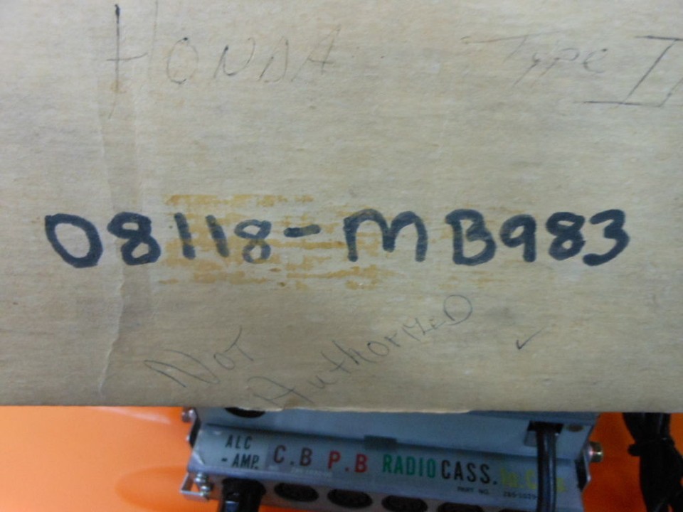 NOS Honda O Intercom Unit Goldwing 82-83 GL1100 Interstate Aspencade ...