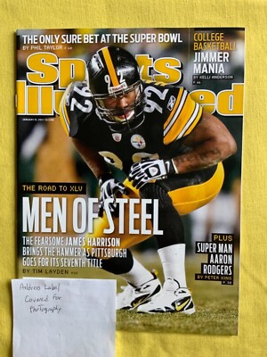 Sports Illustrated Magazine January 31, 2011 Men Of Steel Aaron Rodgers ...