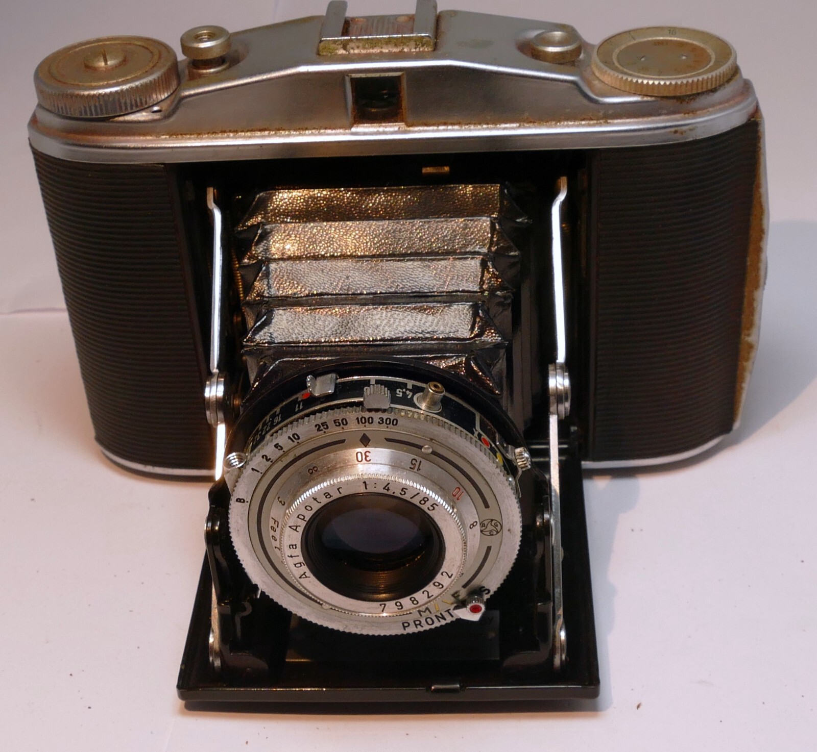 Agfa-Ansco Speedex Special Folding Camera With 85mm f/4.5 Apotar Lens ...