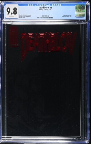 Deathblow 1, Jim Lee, Emboss red foil logo, CGC 9.8 Near Mint / MINT | eBay