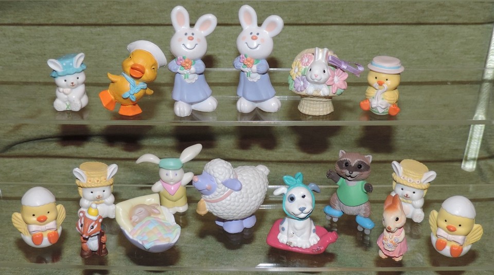 Vintage Lot Hallmark Avon Easter Pins Merry Miniature Figurines 29pc | eBay