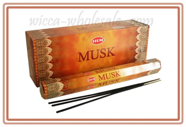 HEM MUSK Incense sticks : Choose: 20, 40, 60, 80, 100 or 120 Stick ...