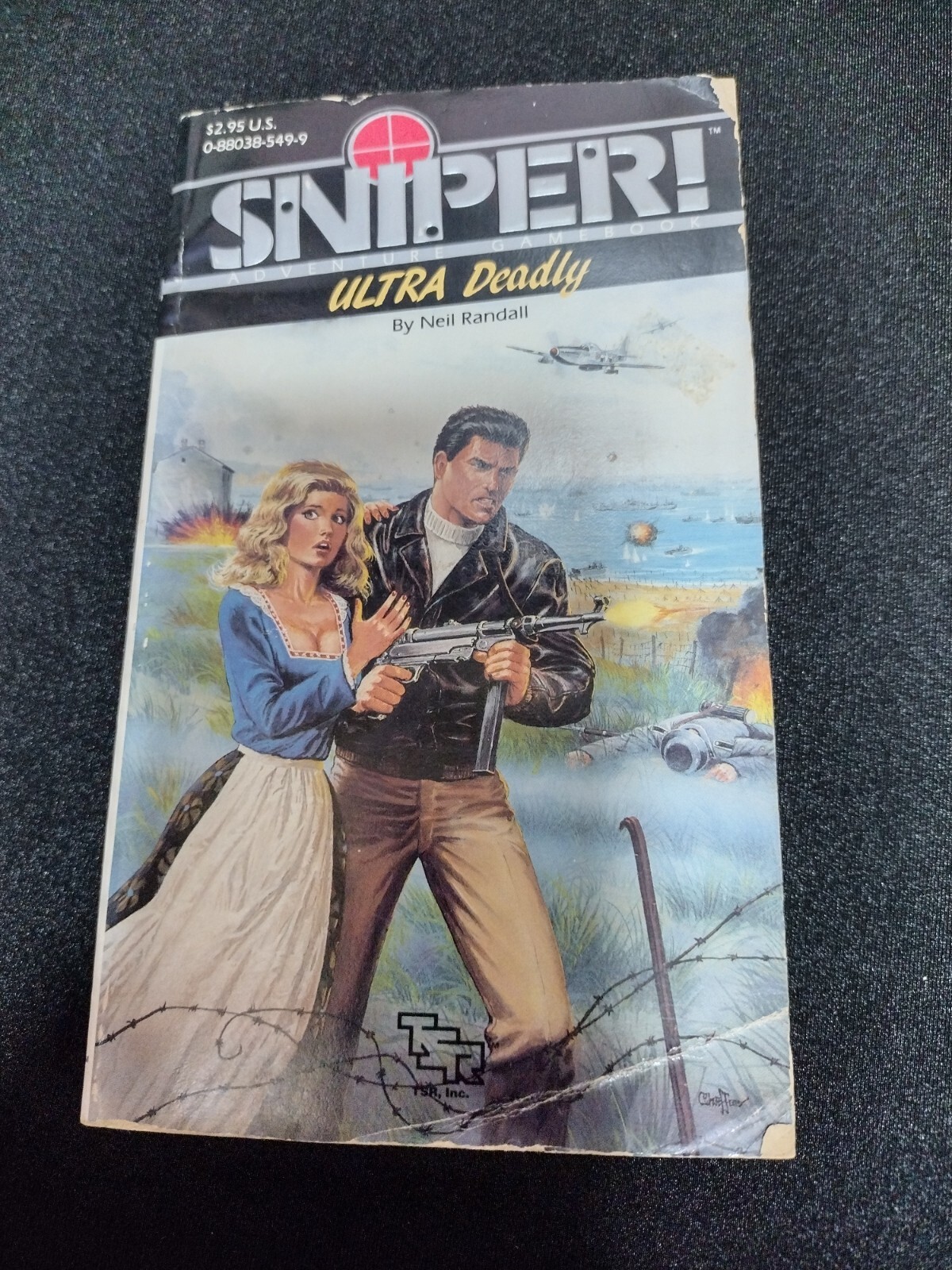 Sniper! Adventure Gamebook #5: Ultra Deadly Neil Randall TSR RPG CYOA ...