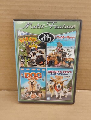 DVD - Multi-Feature - Karate Dog, Chilly Dogs, Dog Gone and Aussie and ...