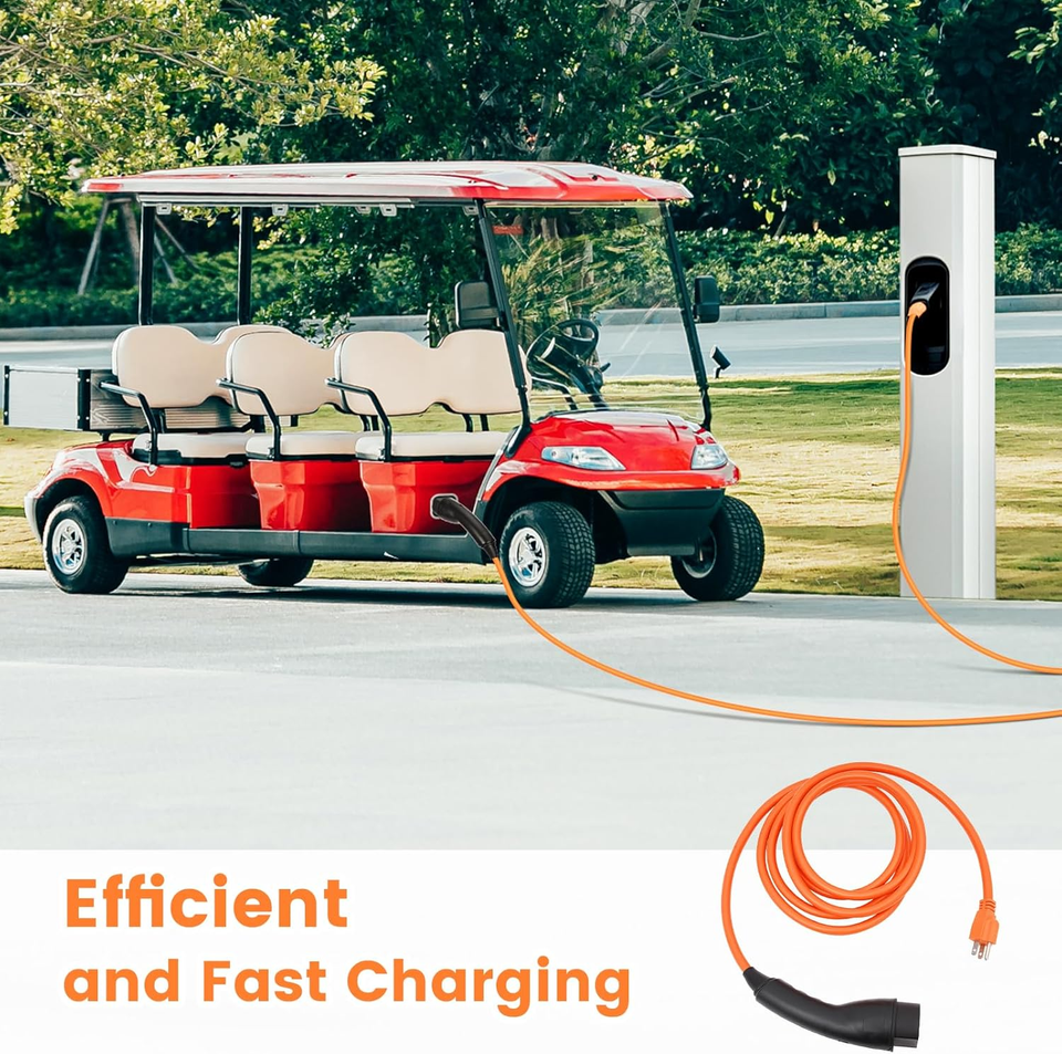 Golf Cart Charger Power Cord Replacement Fits for Evolution ICON EV ...