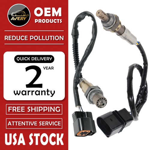 2x Up/Downstream Oxygen O2 Sensor Fit Hyundai Elantra Kia Spectra 2.0L ...