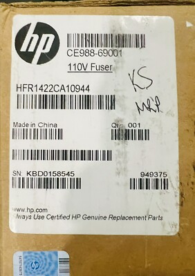 Genuine HP Laserjet Maitentence Kit 110V Fuser CE988-69001 | eBay