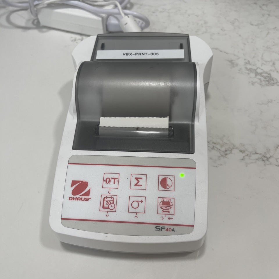 Ohaus SF40A Portable Dot-Matrix Impact Printer EXCELLENT WITH POWER SUPPLY | eBay