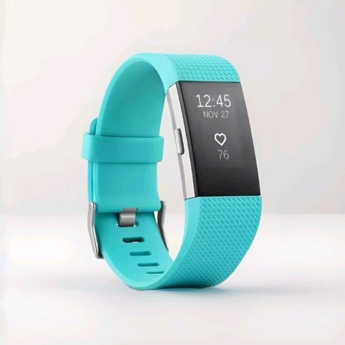 FITBIT CHARGE 2 - HEARTRATE AND FITNESS WRISTBAND - TEAL | eBay