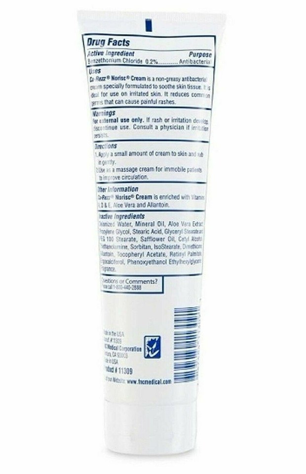 Ca-Rezz Antibacterial Skin Care NoRisc Cream - Scented, 9.7oz - PACK OF ...