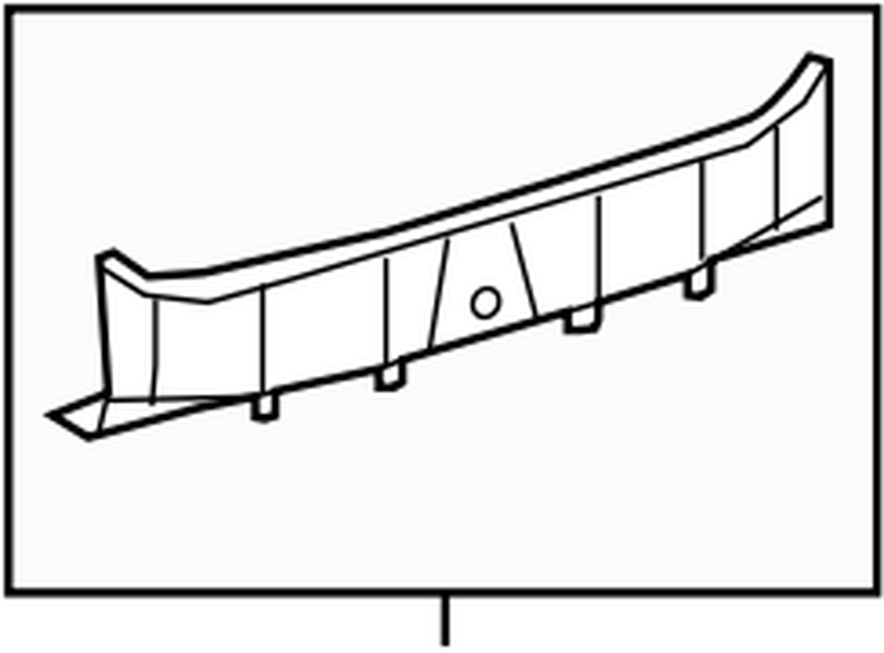 58387-50031-C0 Toyota Plate, rear floor finish 5838750031C0, New ...